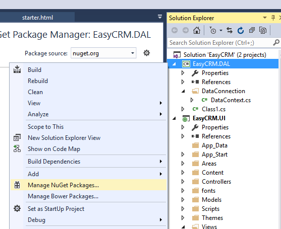 Code-First Approach In MVC 5