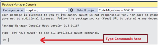 Code First Migrations In ASP.NET MVC