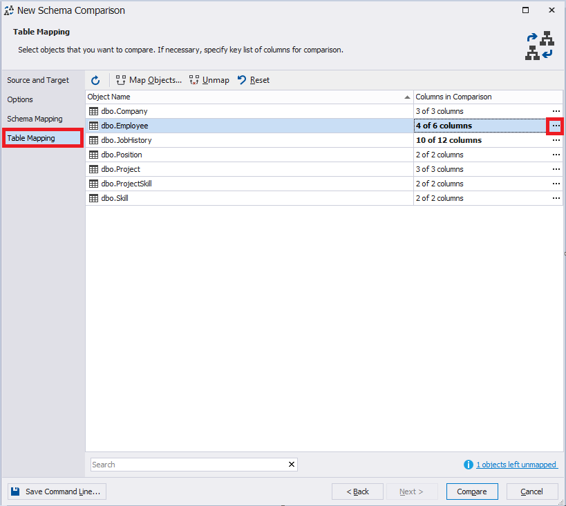 Compare And Find Data Differences Between Two Tables In SQL Server