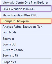 Comparing Execution Plans In SQL Server