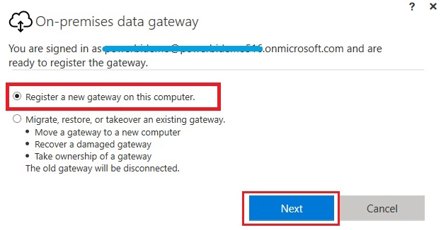 Configure Data Gateway With Sql Server Database Using Recommended Or Enterprise Mode