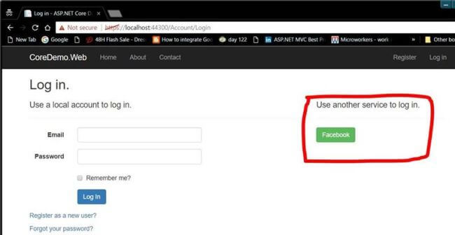 Configure Facebook As Login Provider In ASP.NET Core Configure Facebook As Login Provider In ASP.NET Core