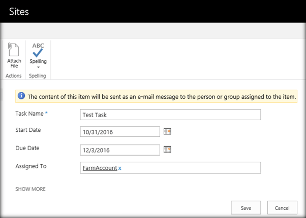 Configure Outgoing Email Functionality In SharePoint Server 2016
