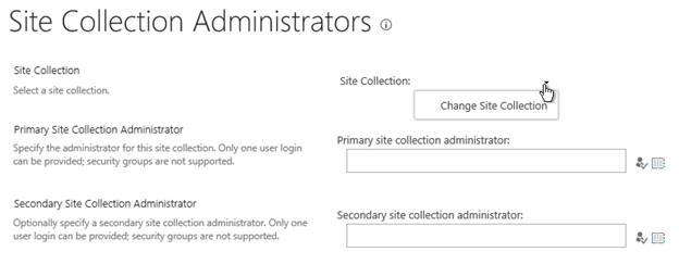 Configure Site Collection Administrators In Sharepoint 2013 Central Administration