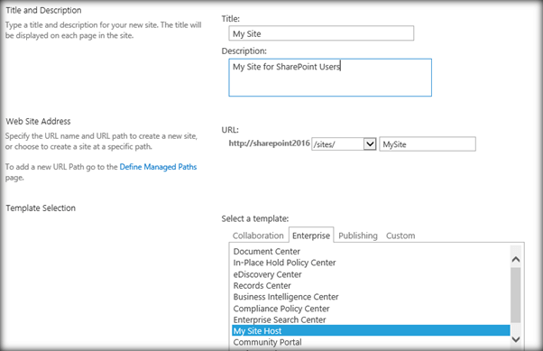 Configure User Profile Service In Sharepoint Server 2016
