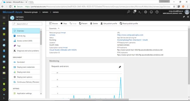 Configuring Custom Domain To Azure Web Apps Configuring Custom Domain To Azure Web Apps