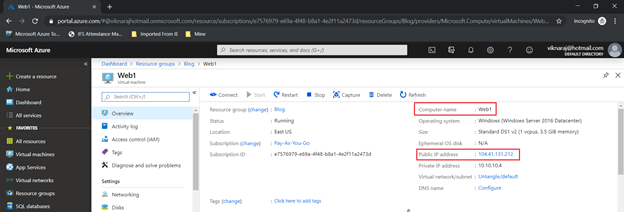 Configuring Load Balancer In Microsoft Azure