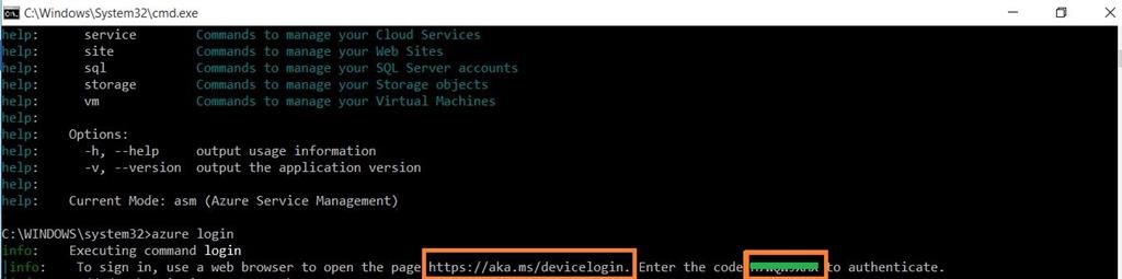 Connect To An Azure Subscription From The Azure Command Line Interface Azure Cli In Windows