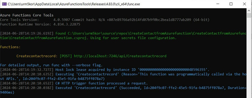 Connect To Dynamics Crm With Dataverse From Azure Function