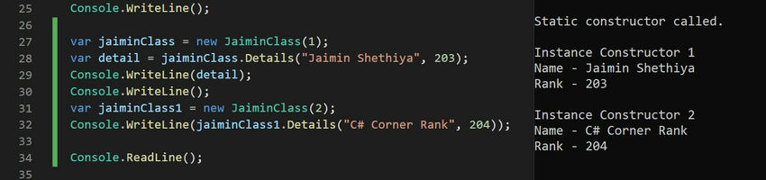 Constructor in .NET Core C#: Usage and Examples