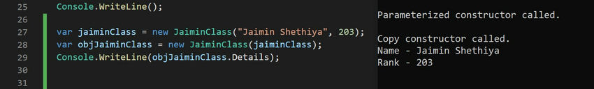 Constructor in .NET Core C#: Usage and Examples