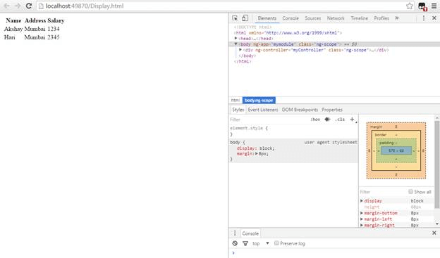 Consuming ASP.NET WebService In AngularJS