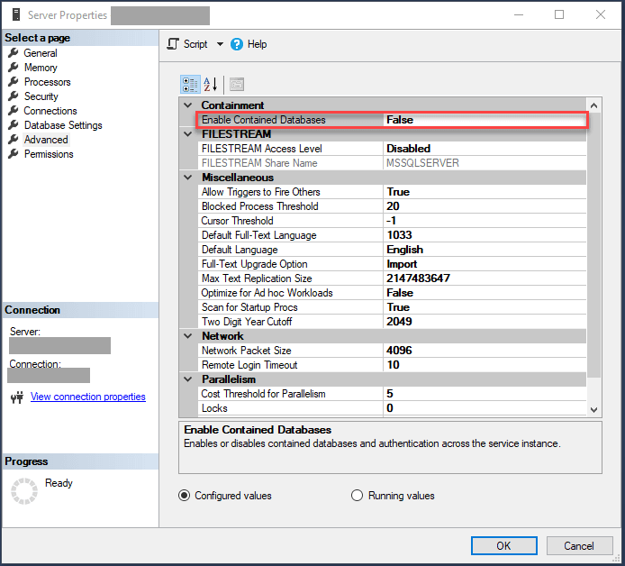 Contained Database - No Need For Server Level Logins Anymore