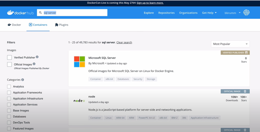 Container (3), Installing SQL Server Into Docker
