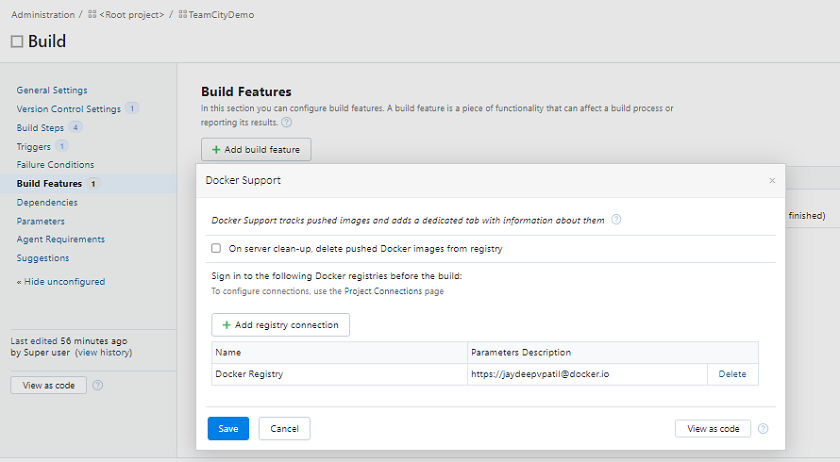 Continuous Integration Of Core Application Using Teamcity Github And Docker
