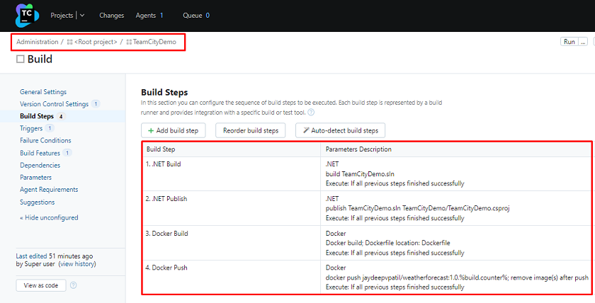 Continuous Integration Of Core Application Using Teamcity Github And Docker