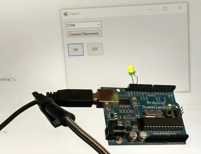 Control Arduino Relay with Windows C# App