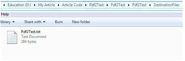 Convert Text File To PDF File And ViceVersa Using ItextSharp