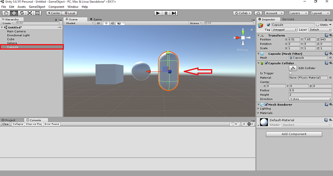 Create 3d Game Objects In Unity 2090