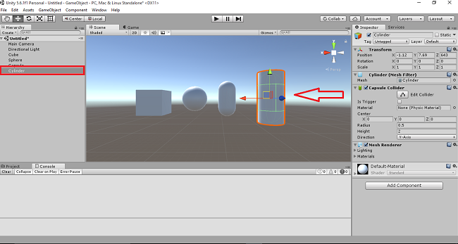 Create 3d Game Objects In Unity 2979