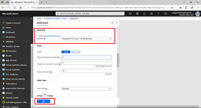 Create A Batch Job And Run Your First Batch Job Uisng Azure Batch