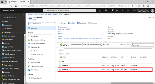 Create A Batch Job And Run Your First Batch Job Uisng Azure Batch