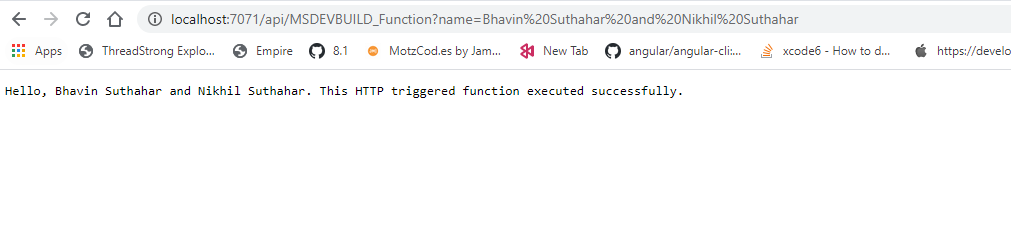 Create A C# Azure Function Using Visual Studio 2019