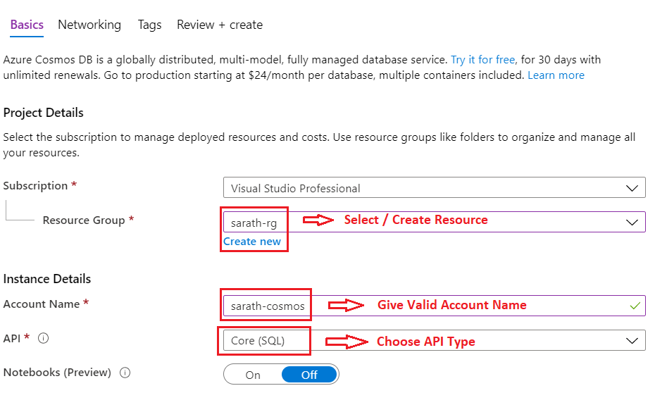 Create A Free Cosmos DB SQL API Account With Multi Write Regions