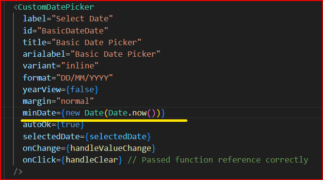 Create A Material Ui Custom Date Picker With React Js 8011