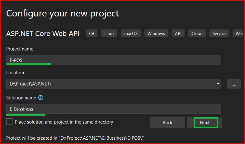 Create a Model with Database Table in .NET 8 using EF Core