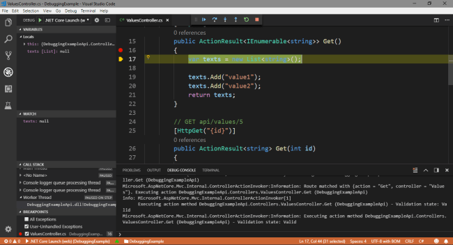 Create A .NET Core Development Environment Using Visual Studio Code ...