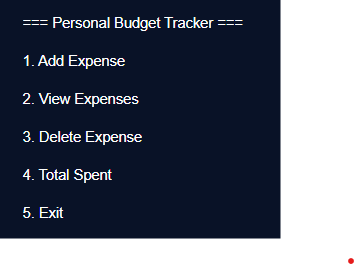 Create a Personal Budget Tracker in C# Using JSON and Console UI