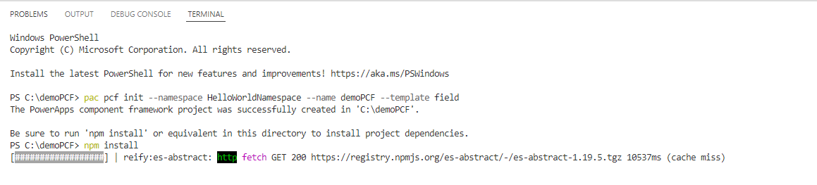 Create A Powerapps Component Framework Pcfx Using Custom Code In