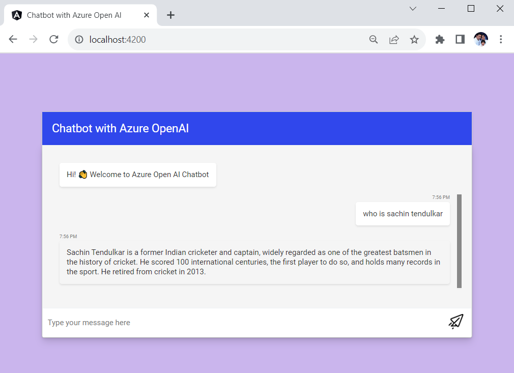 Create A Powerful Chatbot Using Azure OpenAI With .NET 6 And Angular 16