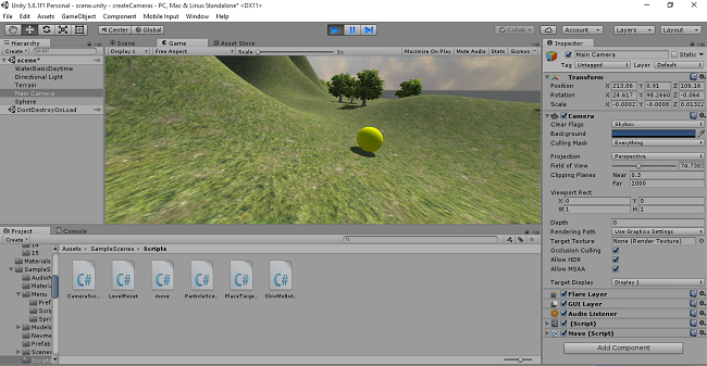 Create A Rolling Ball Game With Force And Gravity In C#
