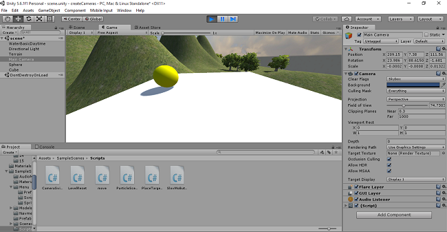 Create A Rolling Ball Game With Force And Gravity In C#