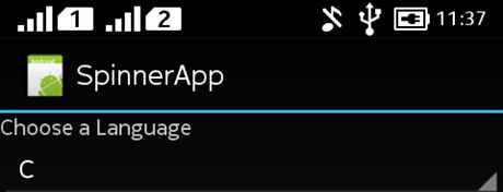 Create A Spinner In Xamarin Android Application Using Visual Studio 2015 Update 3