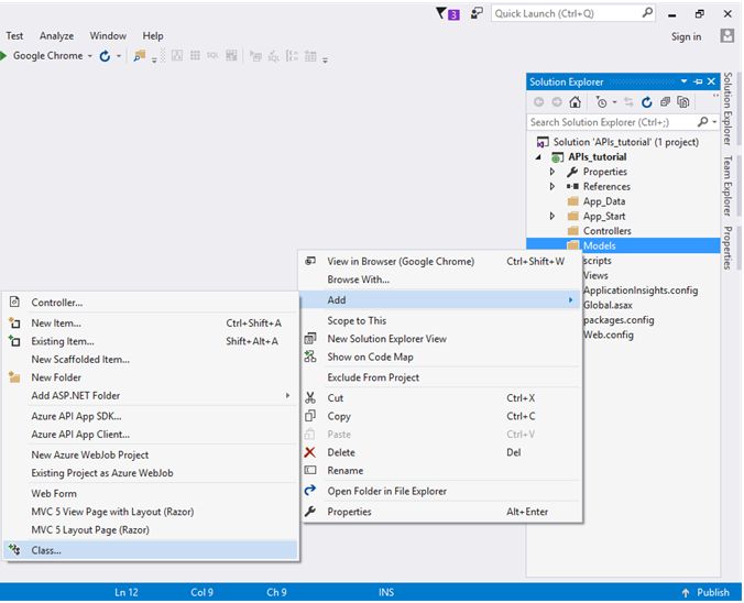 Create A Web API And Call It Using A Desktop Client Application