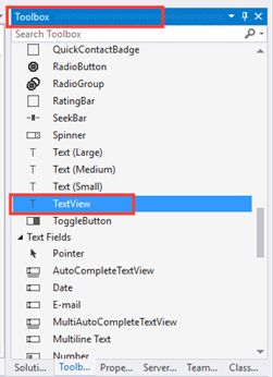 Create An Absolute Layout In Xamarin Andorid App Using Visual Studio 2015