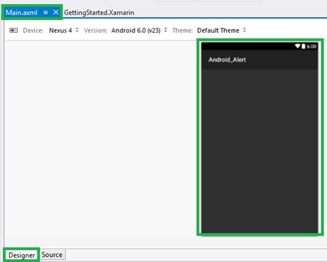 Create An Alert Window In Xamarin Android App Using Visual Studio 2015