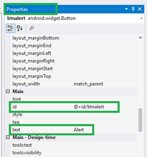 Create An Alert Window In Xamarin Android App Using Visual Studio 2015
