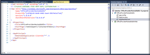 Create And Deploy Provider Hosted Add In For Sharepoint Online Part Two