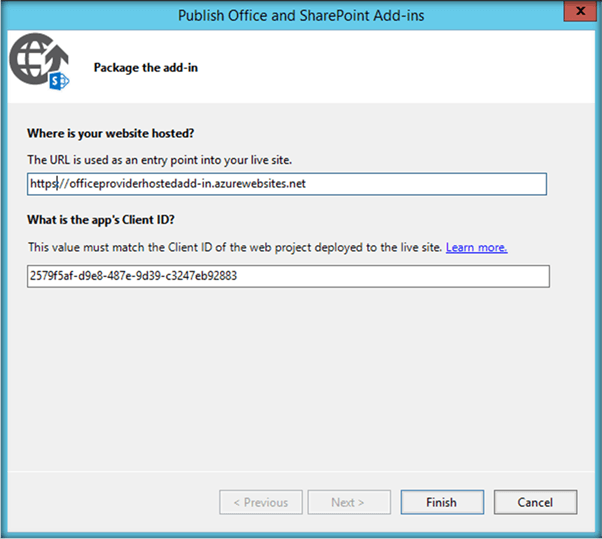 Create And Deploy Provider Hosted Add-In For SharePoint Online - Part Two