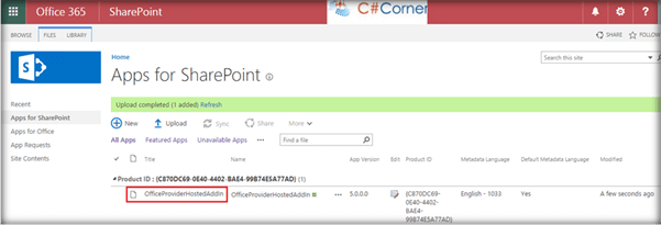 Create And Deploy Provider Hosted Add-In For SharePoint Online - Part Two