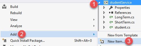 Create And Read Operations Using ASP.NET WCF Services