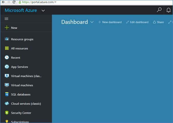 Create And Setup A SQL Database Using Azure Cloud