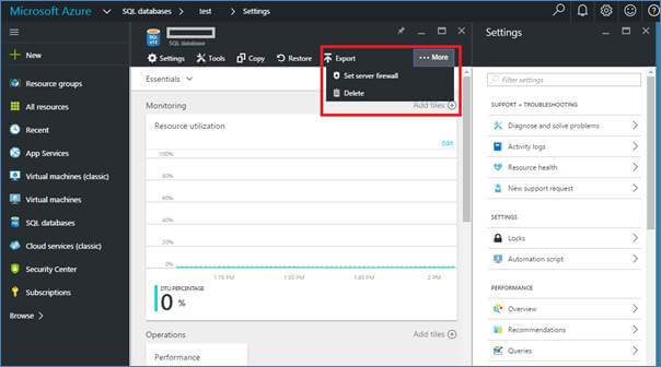 Create And Setup A SQL Database Using Azure Cloud
