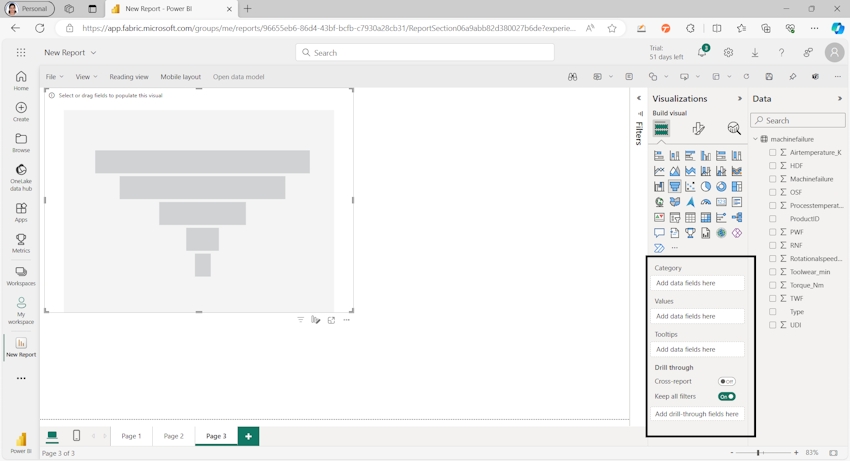 Create and Use Funnel Charts in Power BI