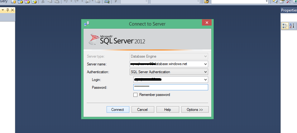 Create And Use SQL Database In Microsoft Azure