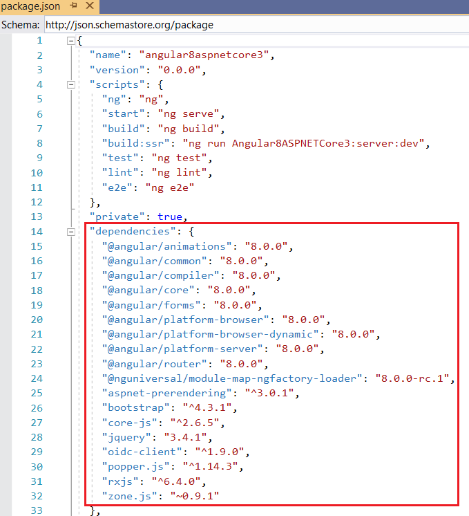 Create Angular 8 Application With ASP.NET Core 3.0